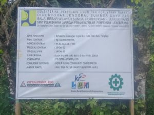 Dukung Dan Awasi SIMURP di Irigasi Tabo-tabo